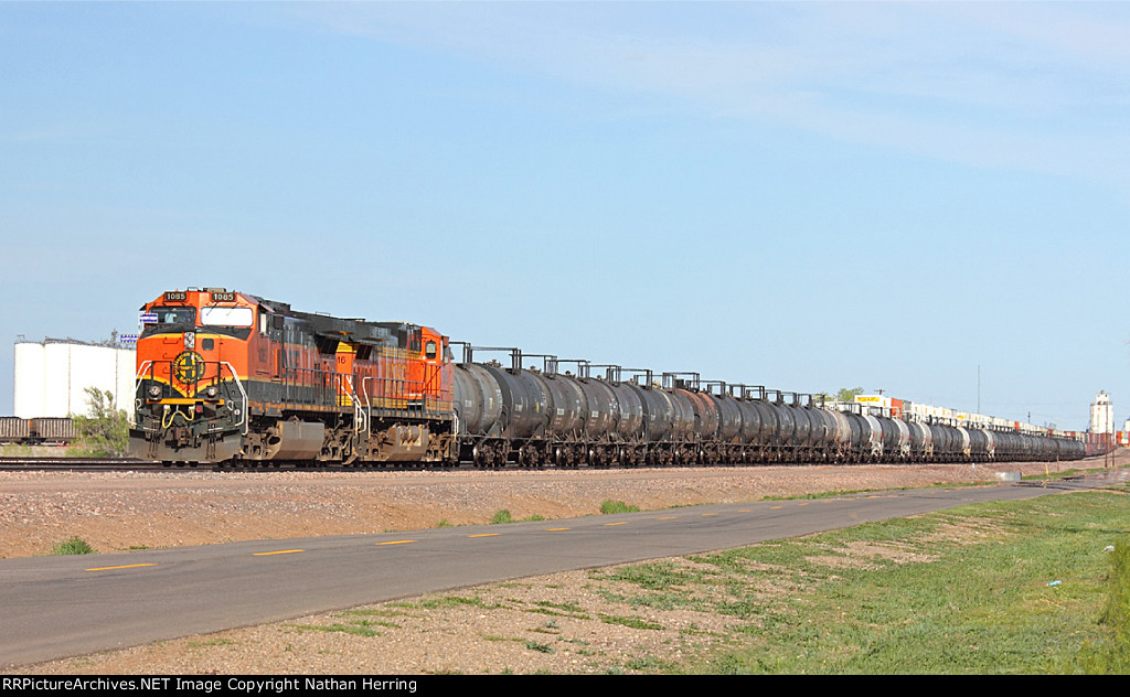 Westbound Empty Unit Sulfur Train